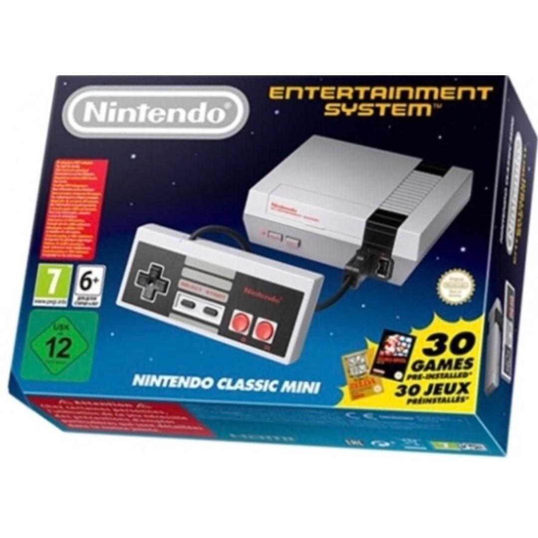 (全新原裝) 任天堂原裝 懷舊迷你版 NES mini 迷你灰機 紅白機 HDMI 主機 (歐版), 電子遊戲, 電子遊戲機 ...