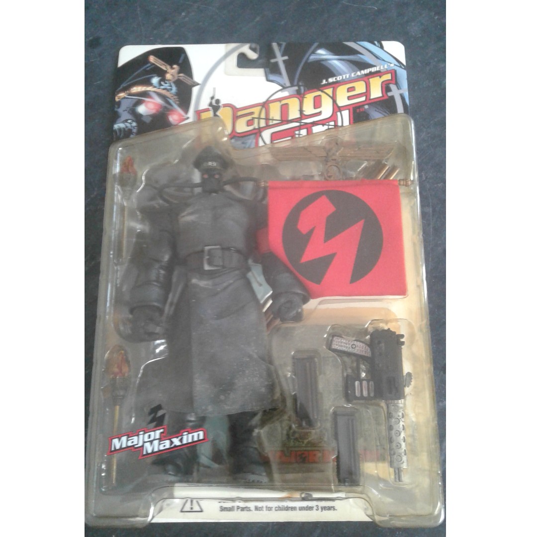 Action Figure - Danger Girl Series Major Maxim, Hobbies & Toys, Toys ...