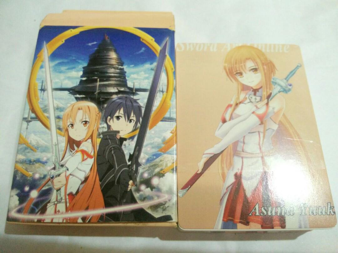 BNIW Asuna Yuuk Sword Art Anime Cards, Hobbies & Toys, Memorabilia ...