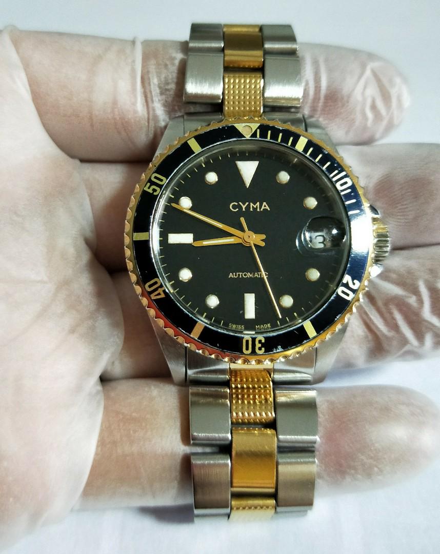 Cyma automatic, Women's Fashion, Watches & Accessories, Watches on ...