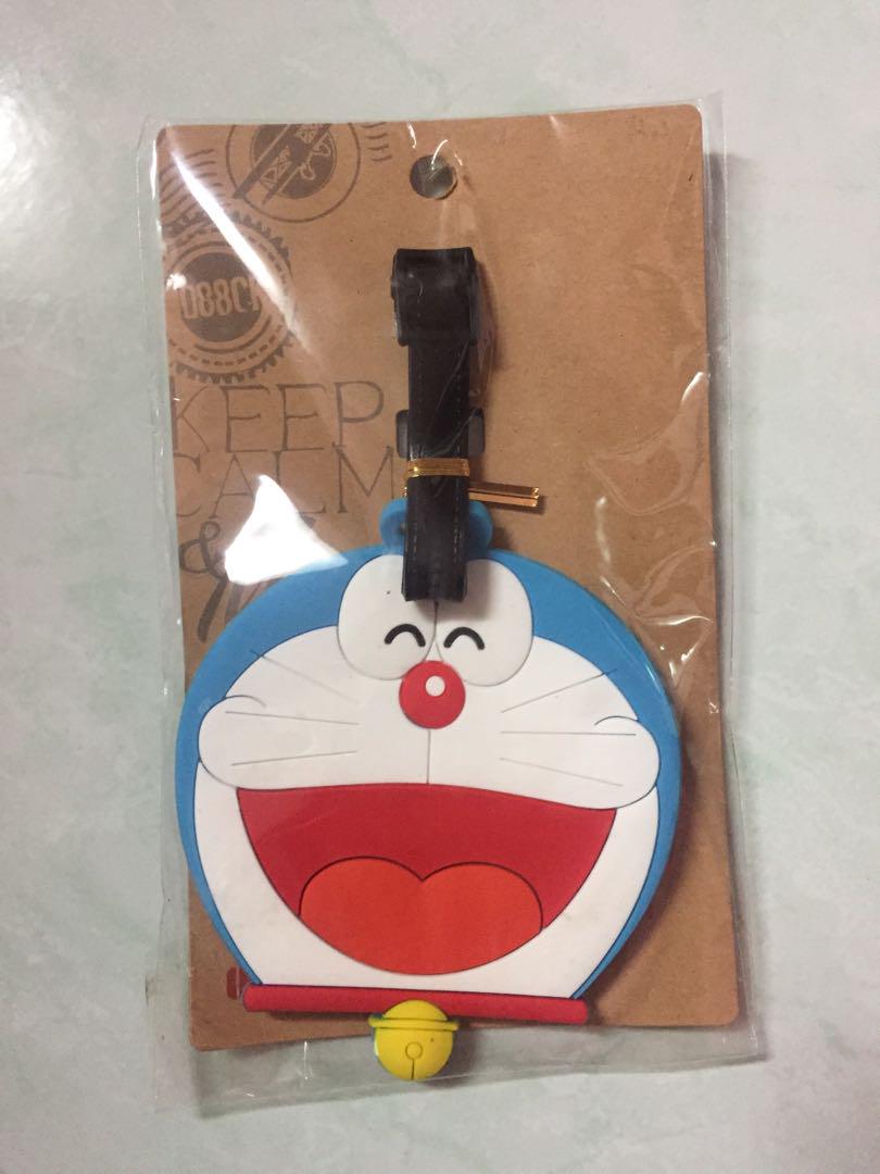Doraemon Luggage Tag, Hobbies & Toys, Travel, Travel Essentials ...