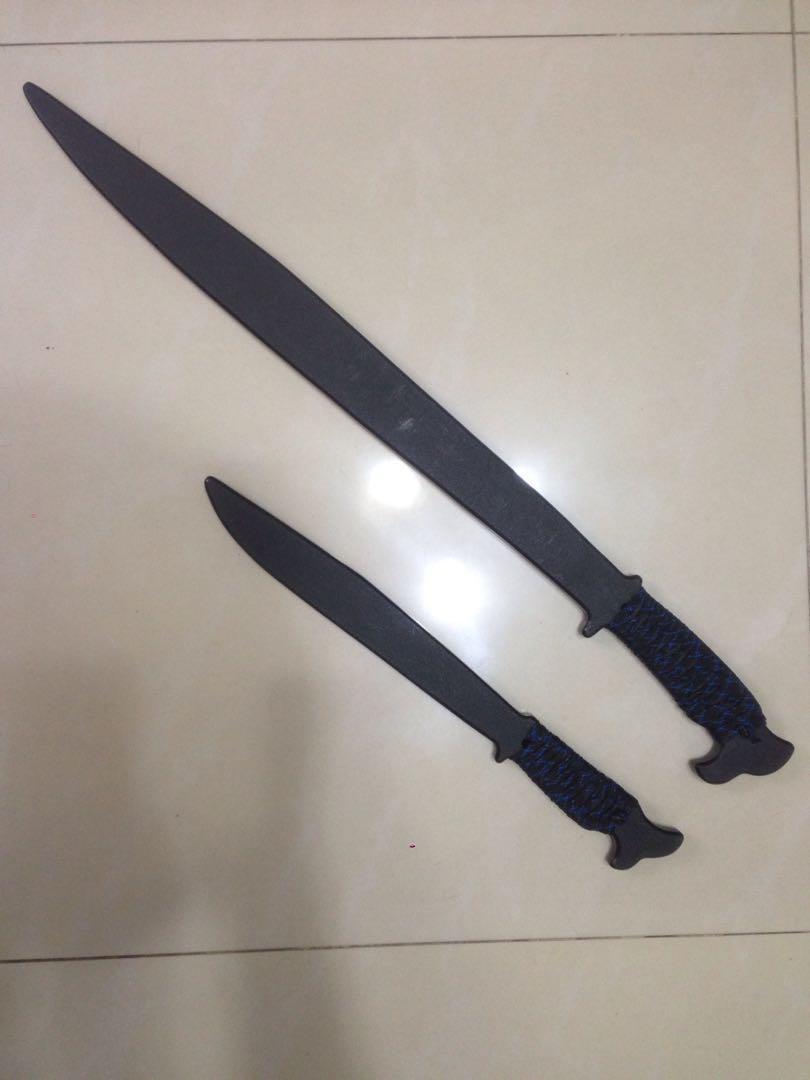 Filipino ( Arnis / Kali ) training sword and dagger, Sports Equipment ...
