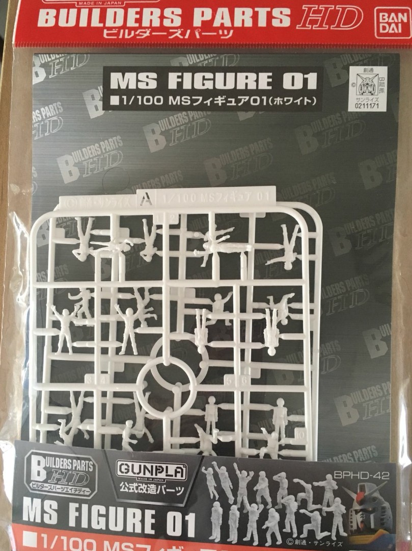 Gunpla MS Figure 01, Hobbies & Toys, Toys & Games on Carousell