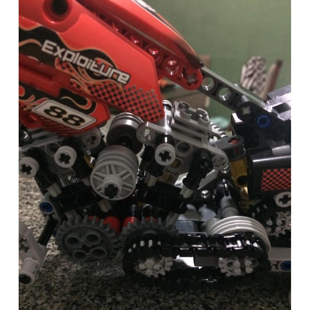 Harley-Davidson Motorcycle Model Building Bricks, Toys & Games, Toys on ...