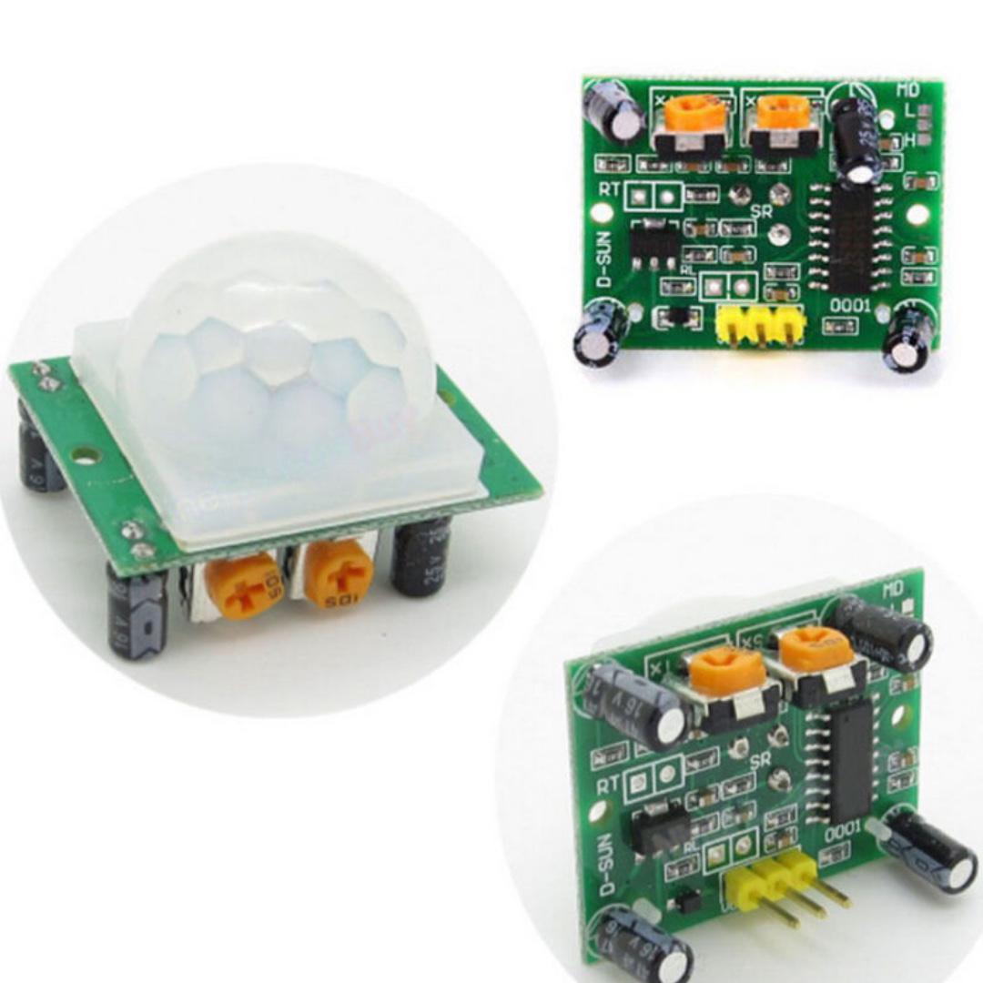 HC-SR501 PIR Motion Sensor Module Arduino Raspberry Pi ESP8266 IR Film ...