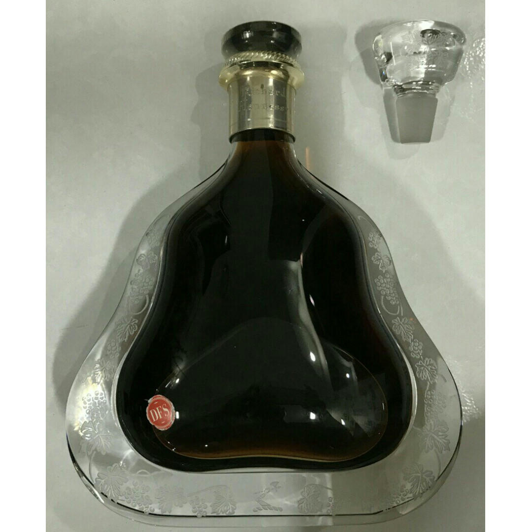 Hennessy Richard 700 ML with Baccarat Crystal Decanter in 90's (First ...