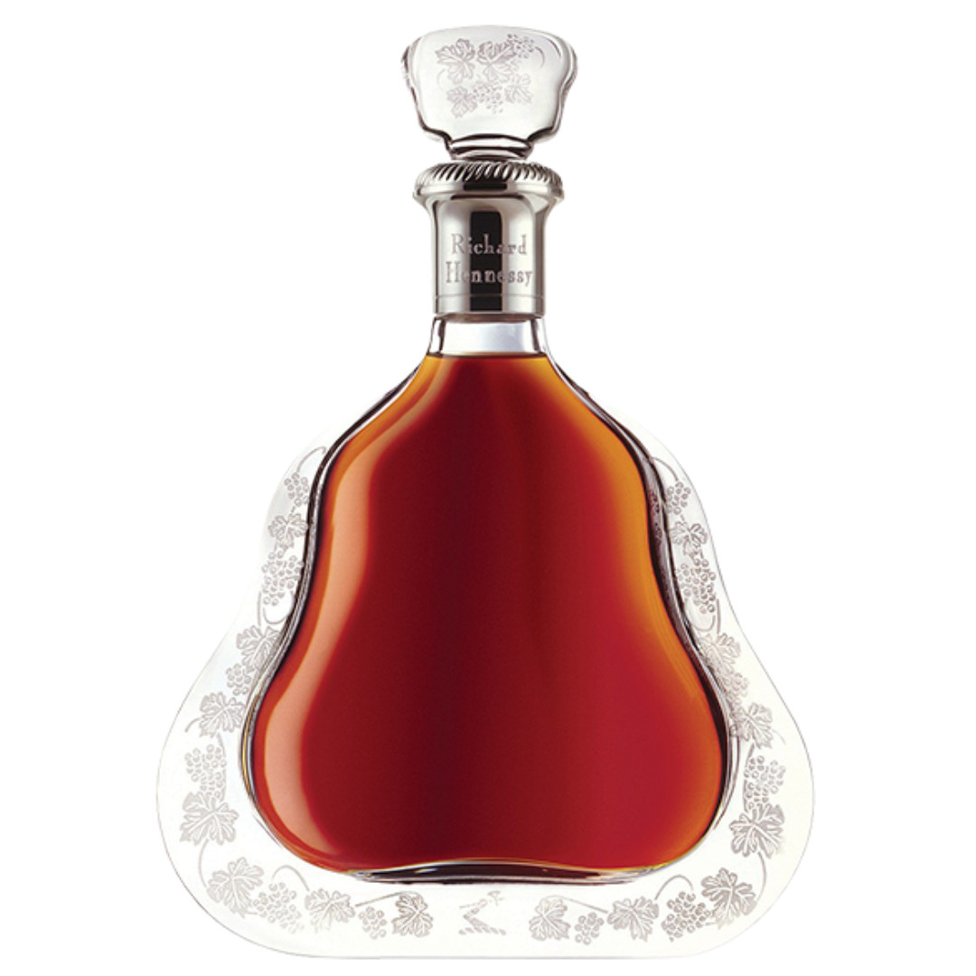 Hennessy Richard 700 ML with Baccarat Crystal Decanter in 90's (First ...