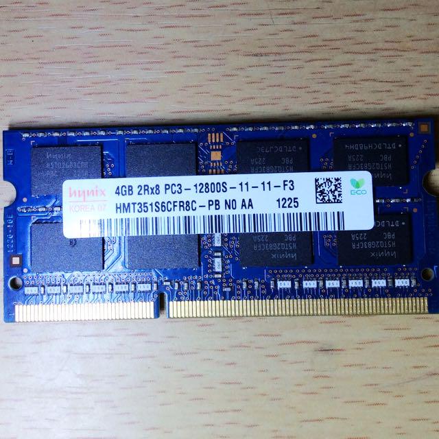 Hynix DDR3 4GB SDRAM for Laptop, Computers & Tech, Laptops & Notebooks ...
