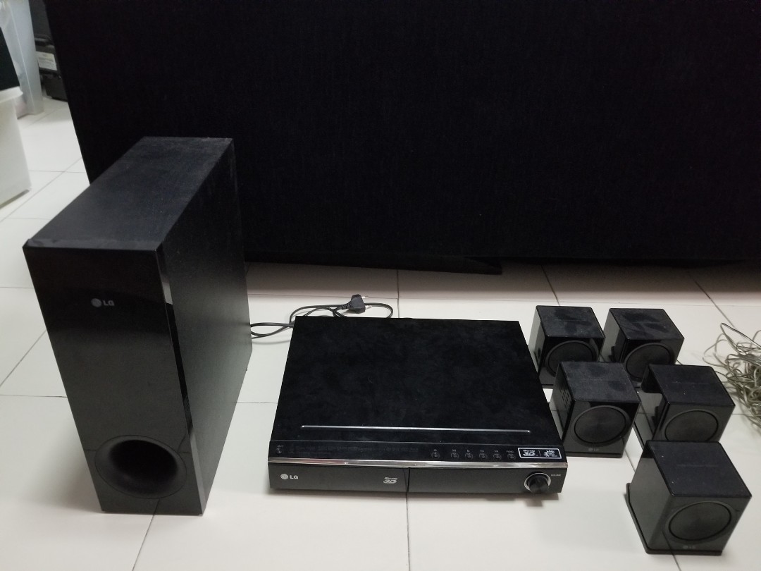 LG 5.1 Home Theatre System 3D Bluray, TV & Home Appliances, TV ...