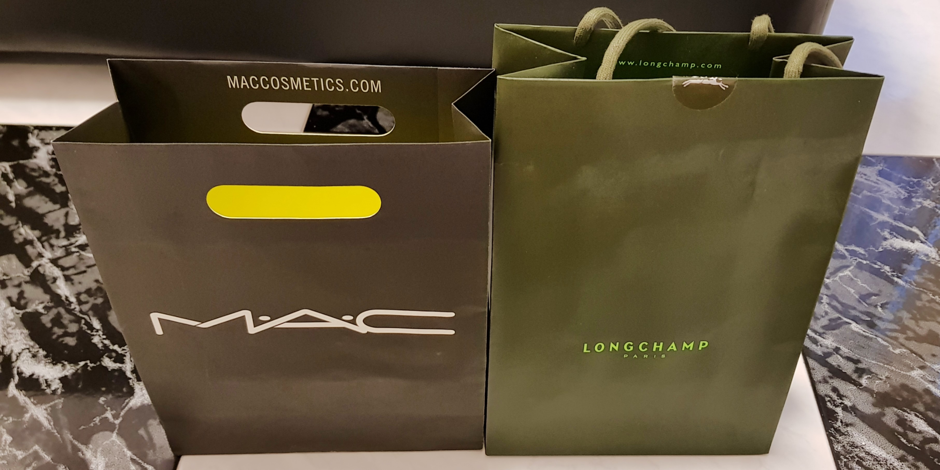 Longchamp Paper Bag, Luxury, Bags & Wallets on Carousell