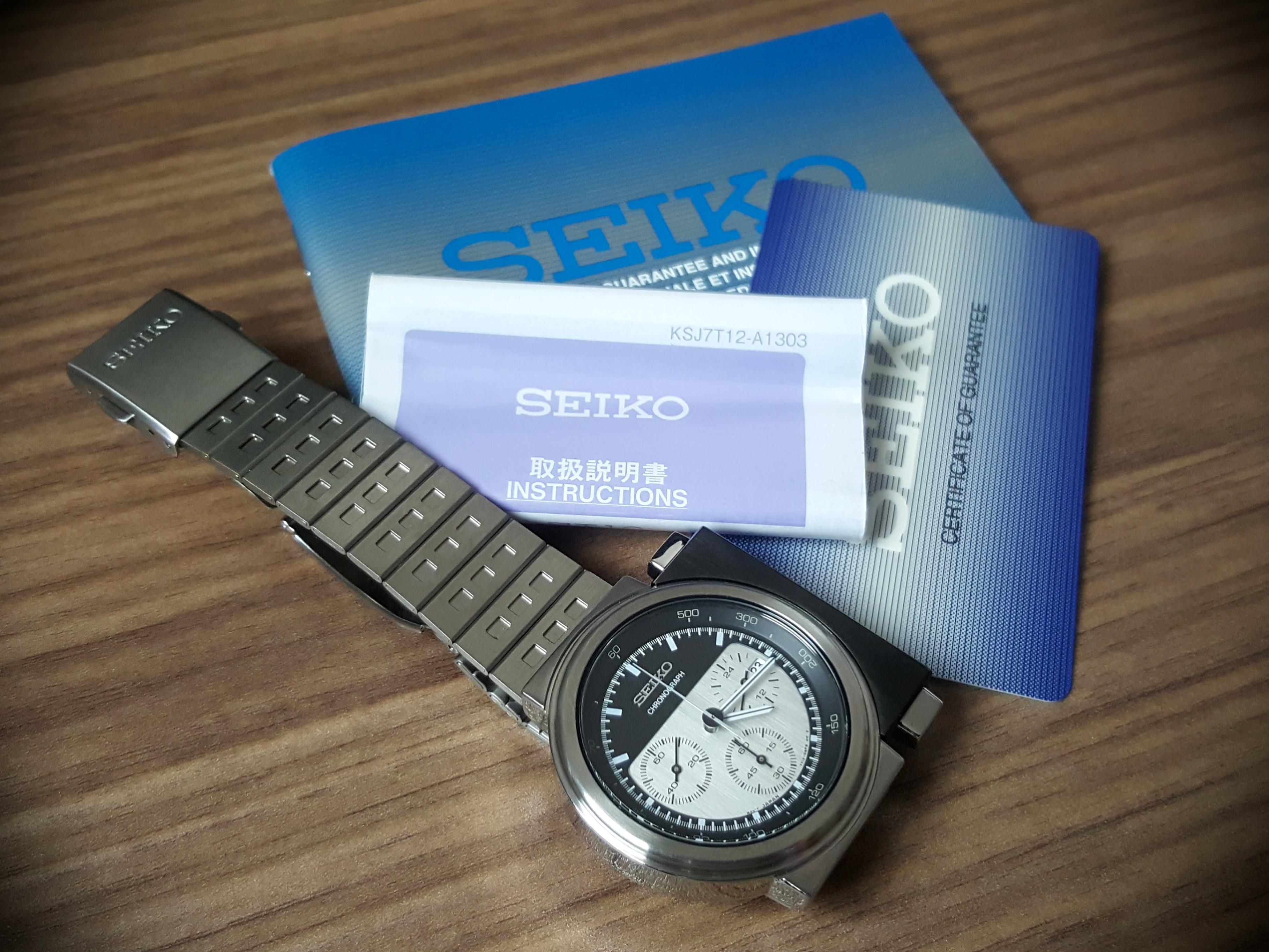 [NOS] Seiko Limited Edition Ripley Spirit Smart (Panda Dial), Luxury ...