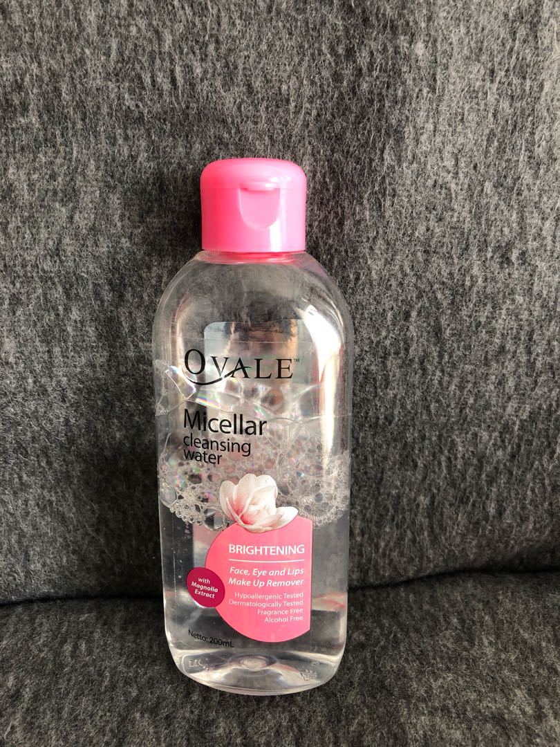 Ovale Micellar Cleansing Water, Kesehatan & Kecantikan, Kulit, Sabun ...