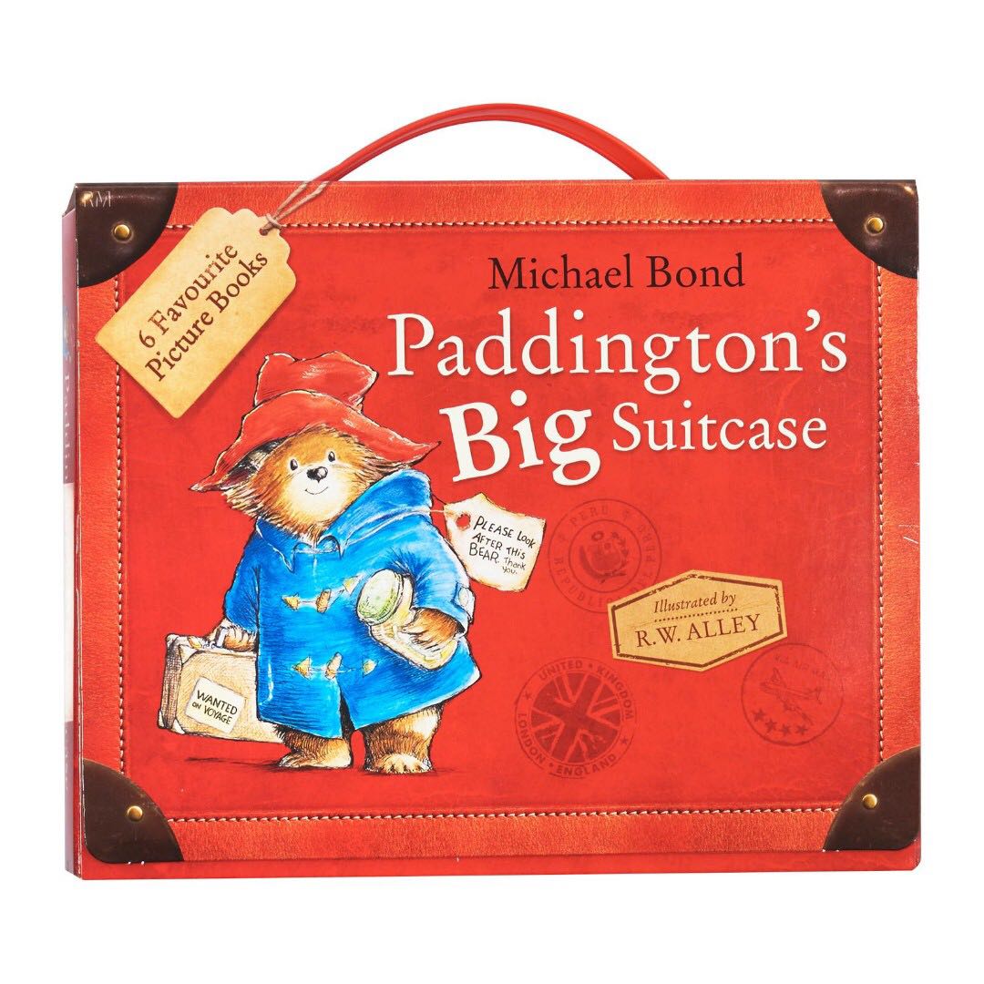 Paddington Bear Paddington's Big Suitcase 6 Books Collection, Hobbies ...