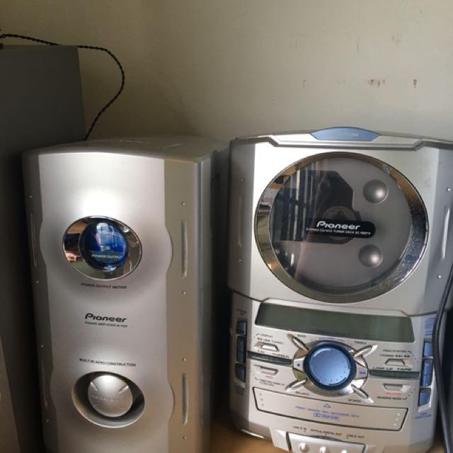 Pioneer Mini Hifi, Audio, Other Audio Equipment on Carousell