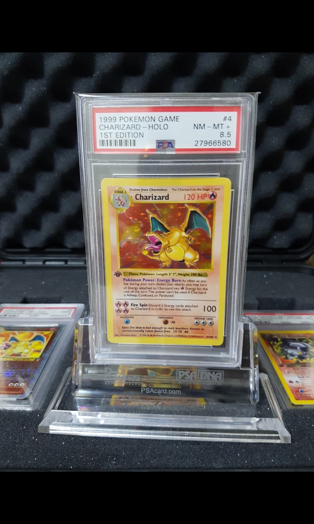 Pokemon Base Charizard 1st Edition, Hobbies & Toys, Toys & Games on ...