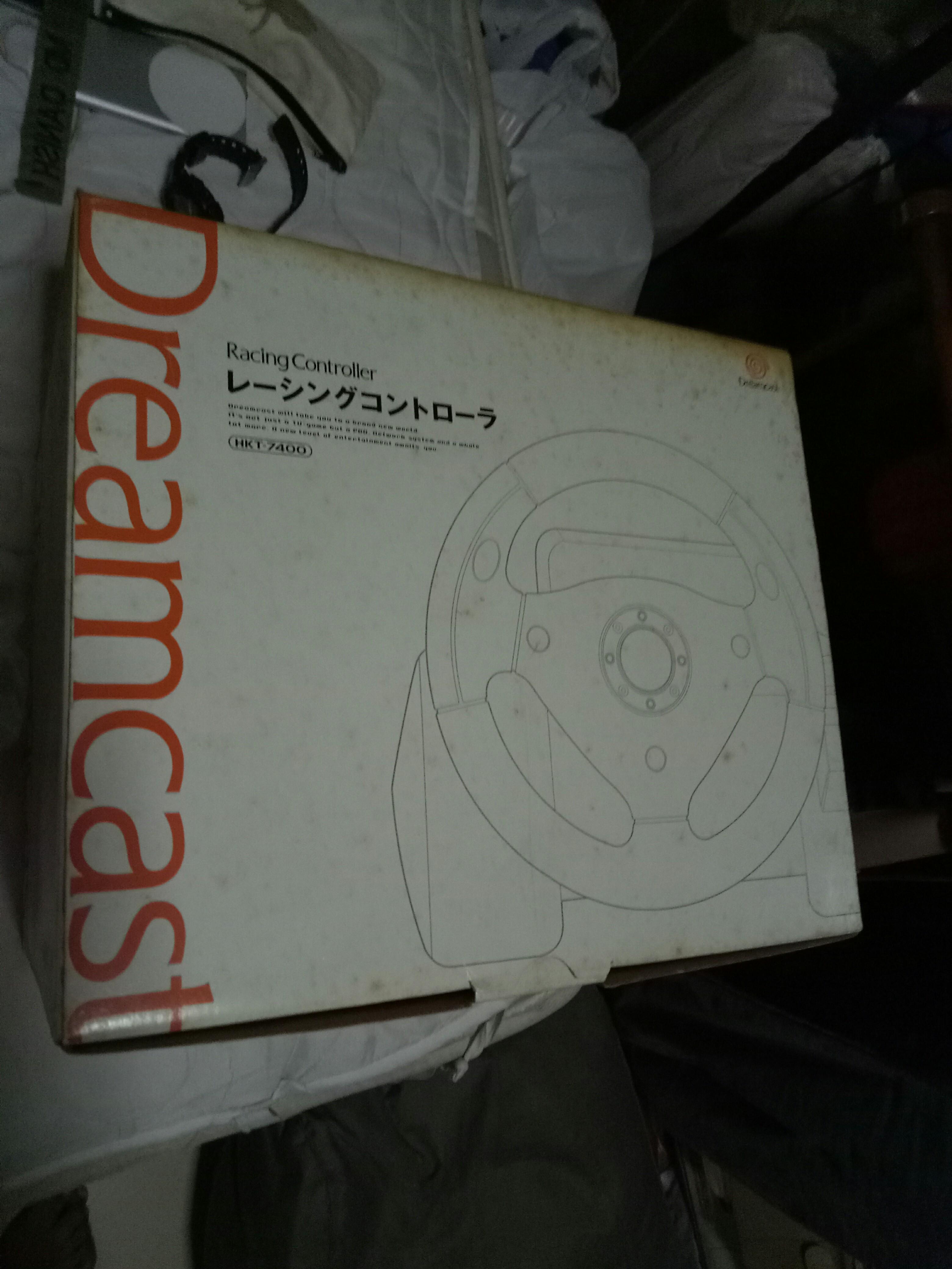 Sega Dreamcast steering wheel, Video Gaming, Video Game Consoles ...