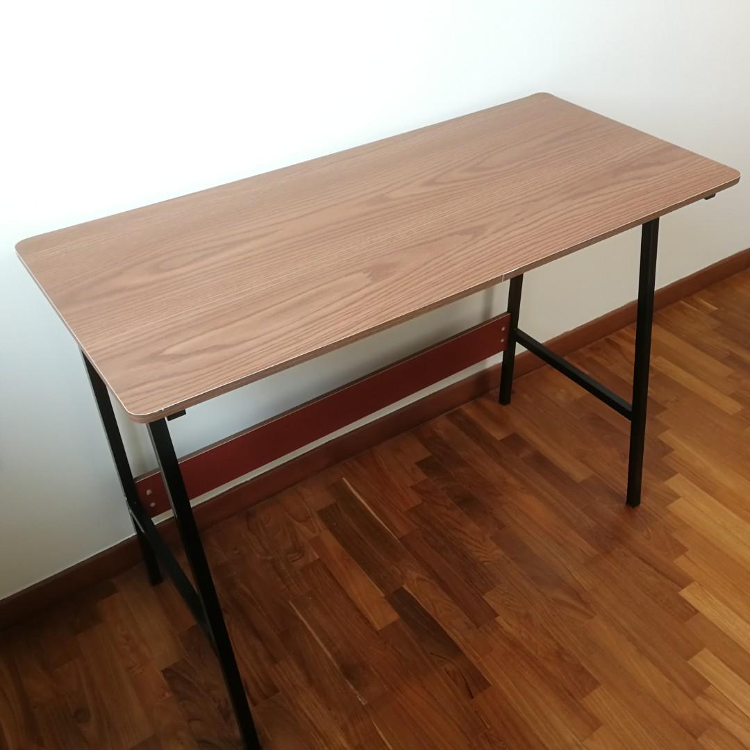 Simple Study Table, Furniture & Home Living, Furniture, Tables & Sets ...