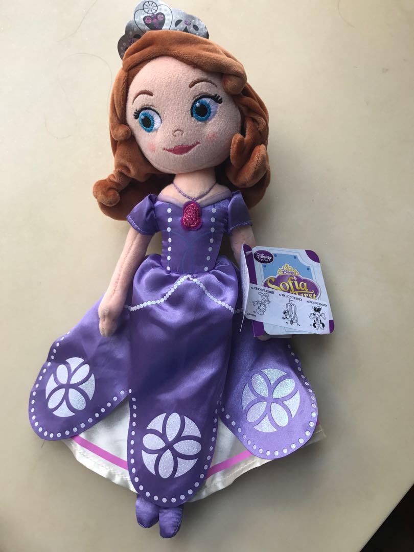 Sofia The First Plush Toy Hobbies And Toys Toys And Games On Carousell