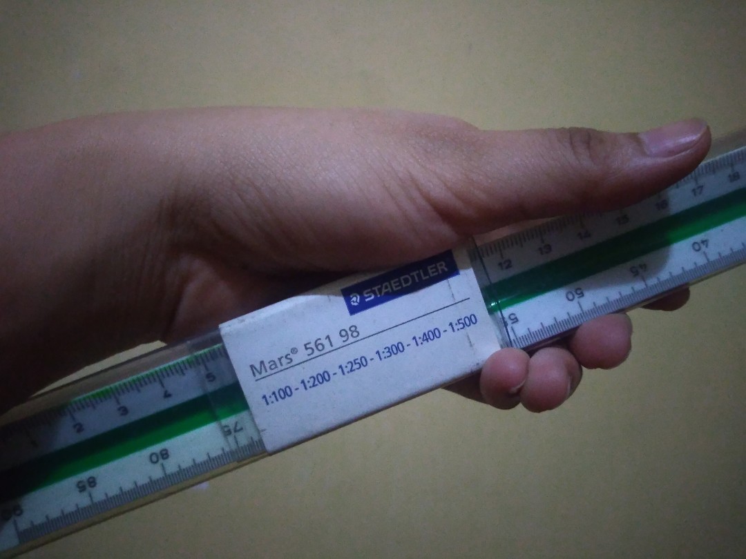 Staedler Triangular Scale Ruler, Hobbies & Toys, Stationary & Craft ...
