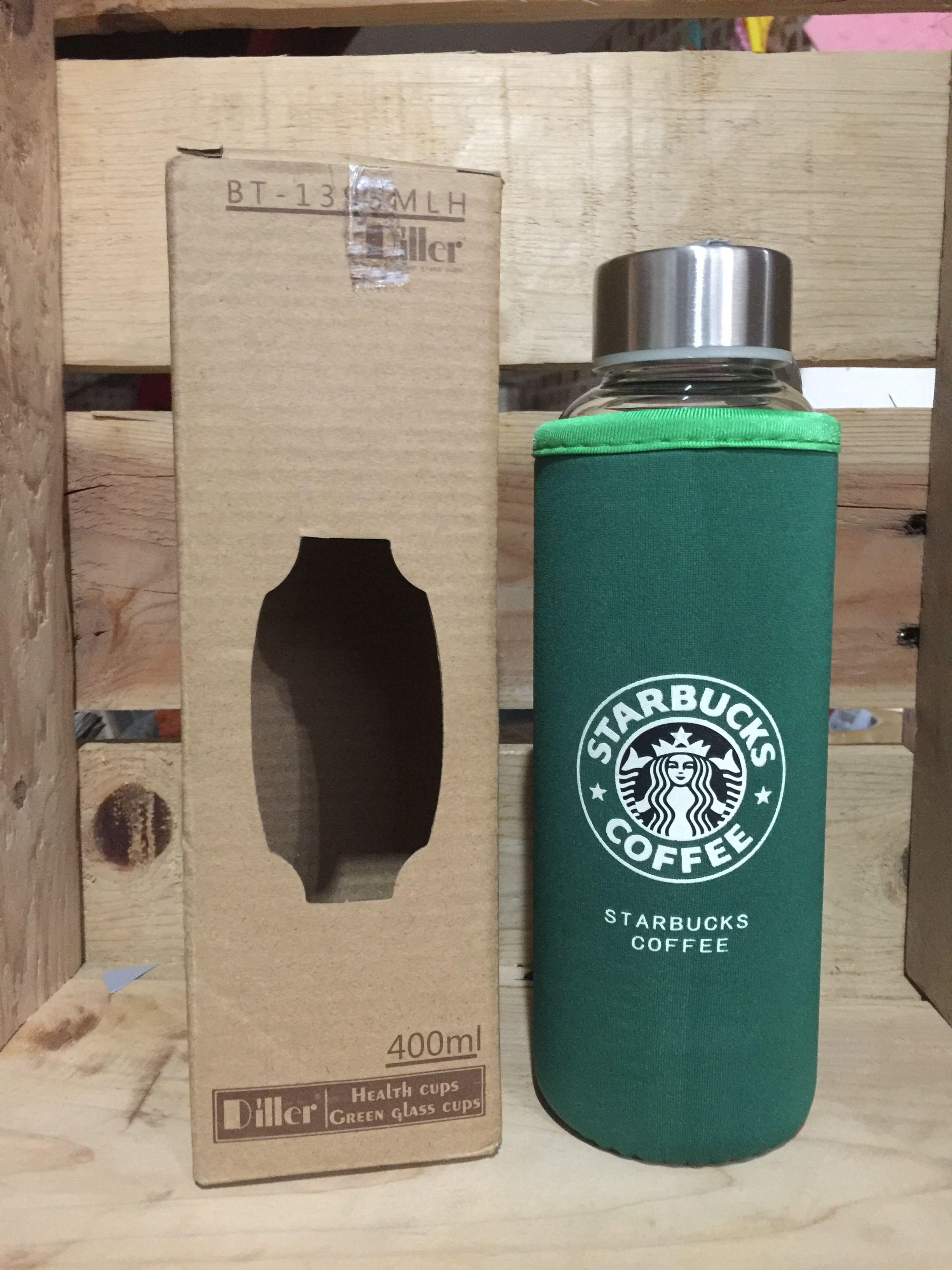 Starbucks botol minum kaca, Serba Serbi, Others di Carousell