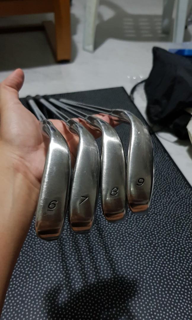 Taylormade RAC r5 irons, Sports Equipment, Sports & Games, Golf on ...