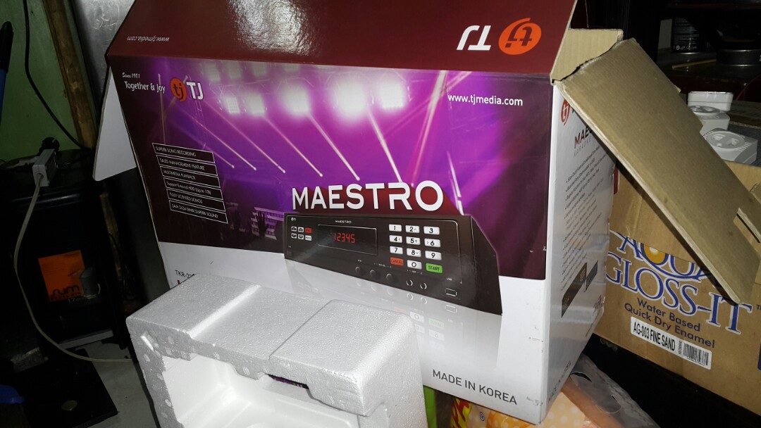 Tj media maestro best sounding videoke, Audio, Other Audio Equipment on ...