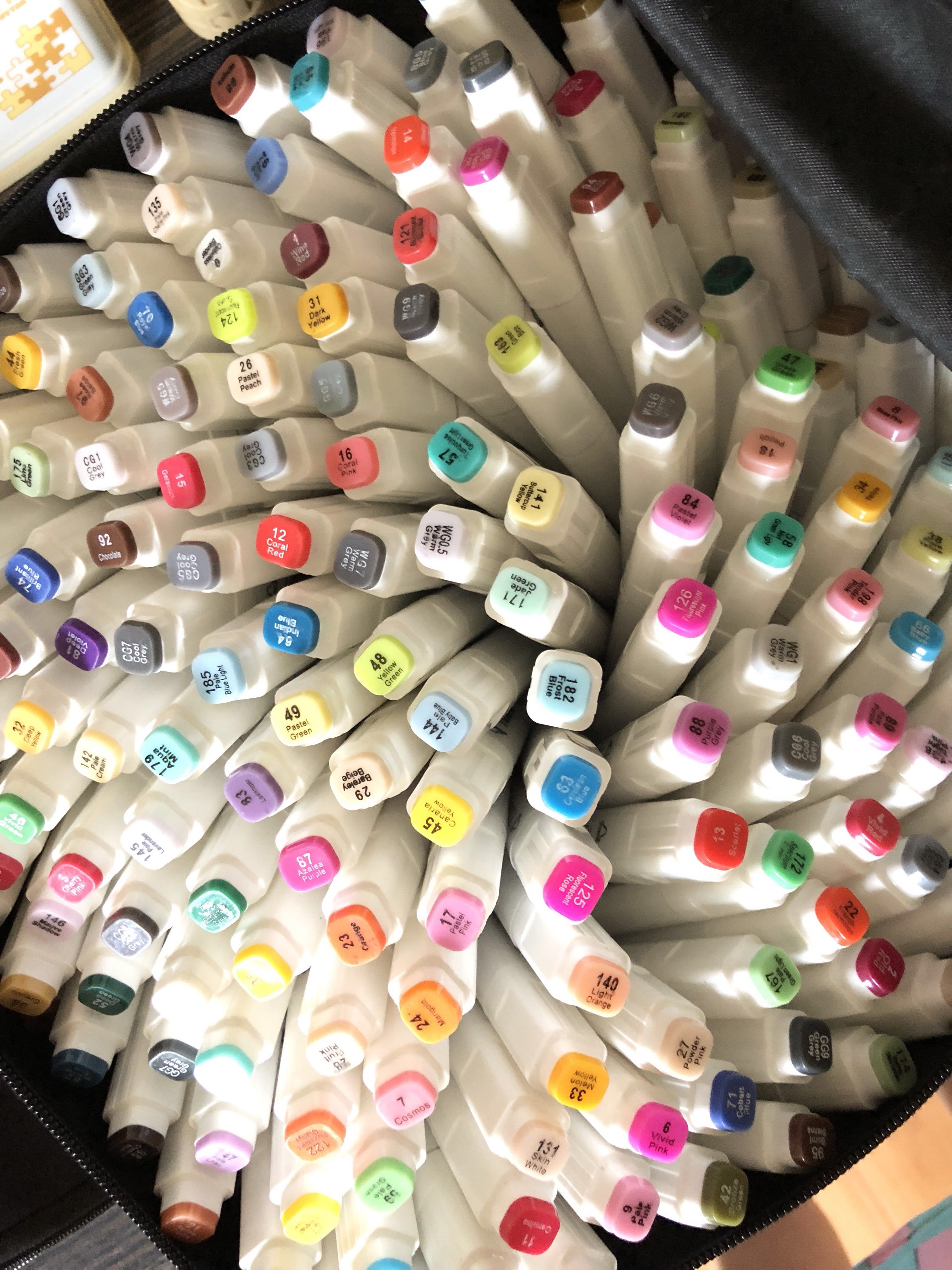 Touch Five Markers 172 Colors (Copic Markers Inspired), Hobbies & Toys ...