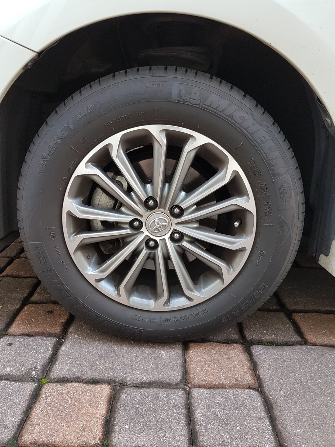 Toyota wish 15 inch rims, Car Accessories, Accessories on Carousell