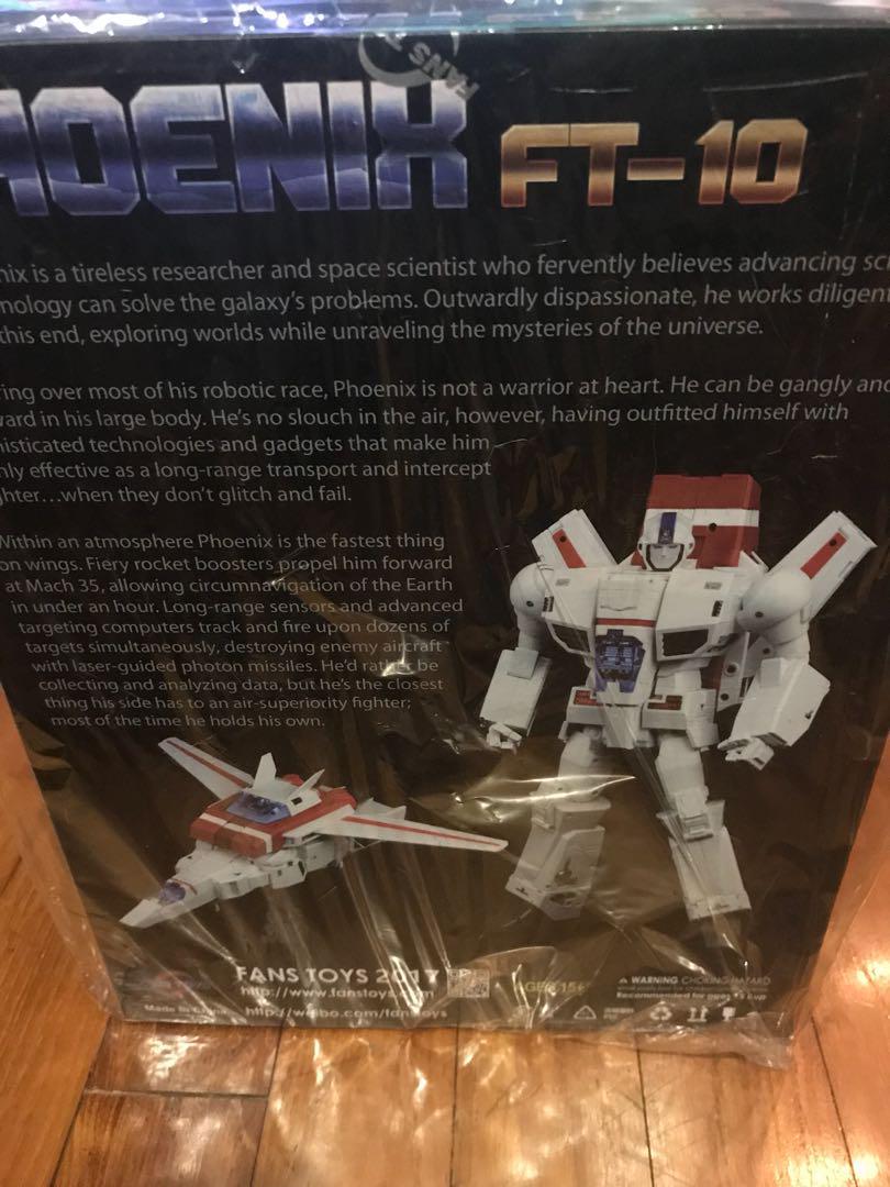 Transformers Fanstoys FT-10 Phoenix Skyfire / Jetfire, Hobbies & Toys ...