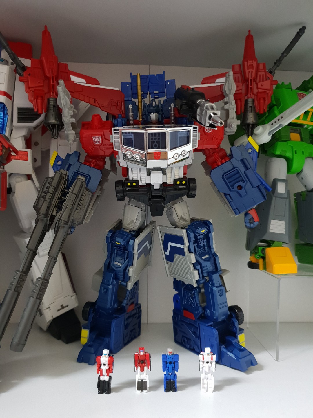 Transformers LG EX God Ginrai with addons, Hobbies & Toys, Toys & Games ...