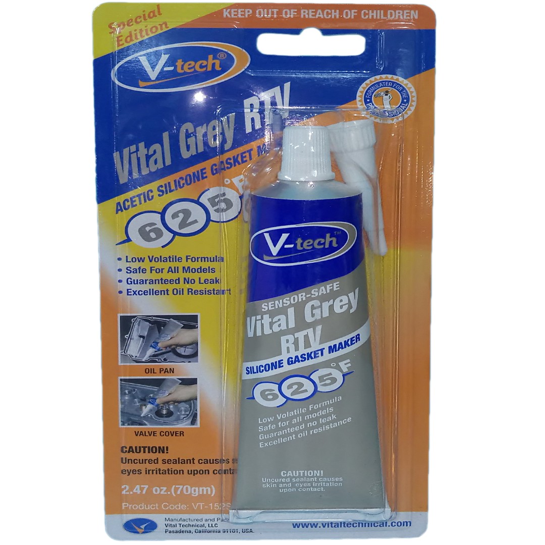 V-TECH RTV GREY Silicone gasket maker 70grams, Furniture & Home Living ...