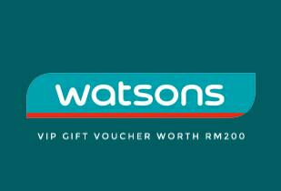 Watsons VIP voucher worth RM200, Tickets & Vouchers, Vouchers on Carousell