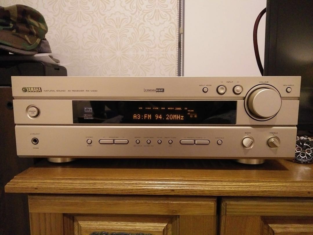 YAMAHA AV RECEIVER RX-430, Audio, Other Audio Equipment on Carousell