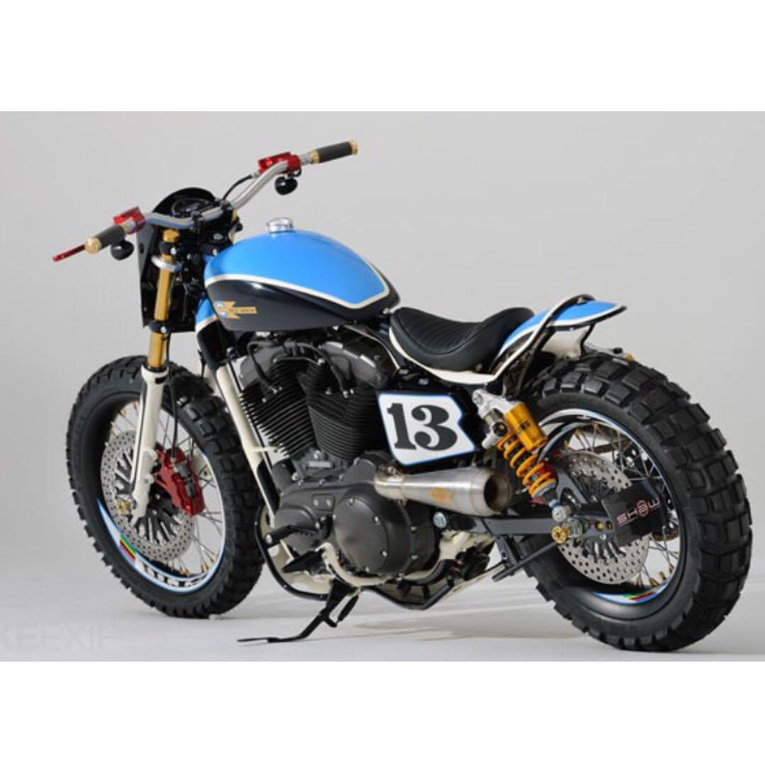 1" Tracker Bar, Motorcycles, Motorcycle Accessories on Carousell