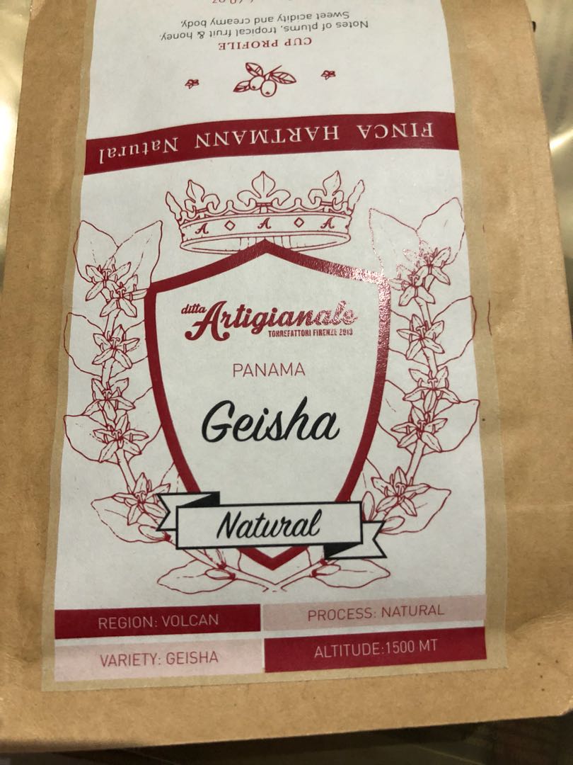 Artigianale Panama Geisha Coffee Beans, Food & Drinks, Beverages on ...