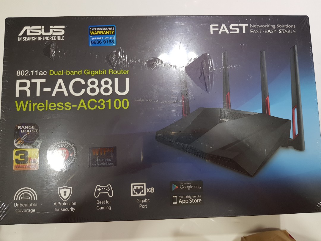ASUS RT-AC88U, Computers & Tech, Parts & Accessories, Networking on ...