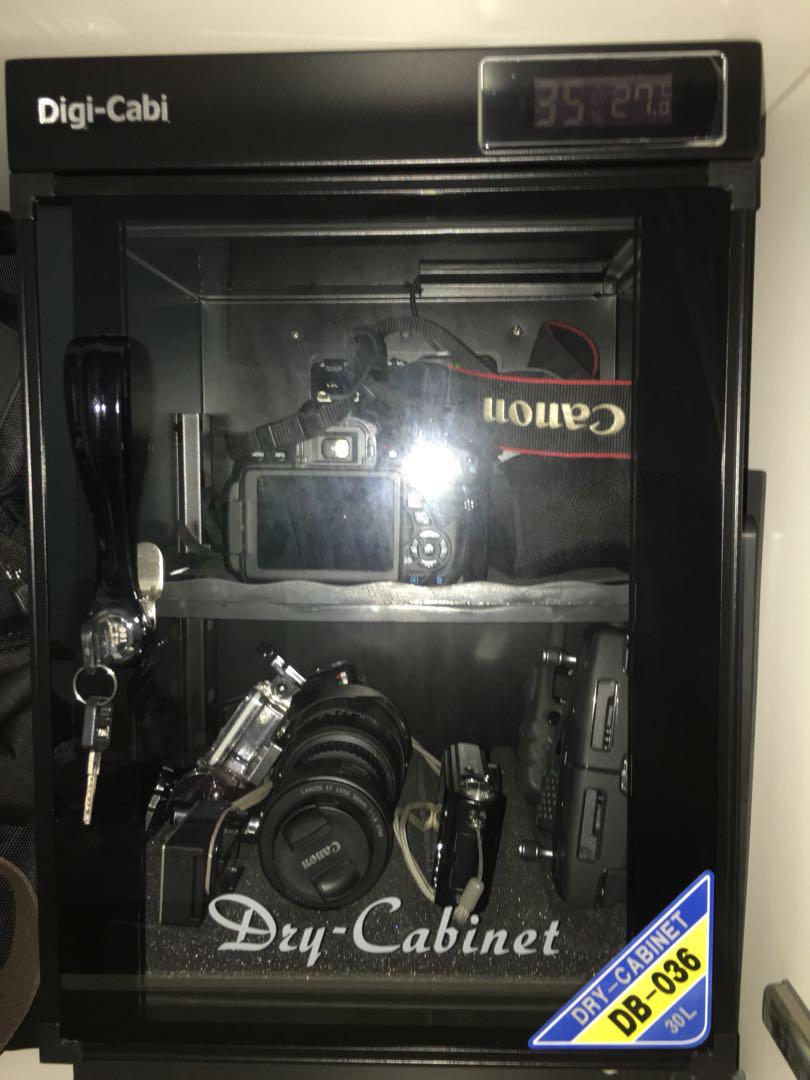 Camera Dry Cabinet, Photography, Photography Accessories, Dry Boxes ...