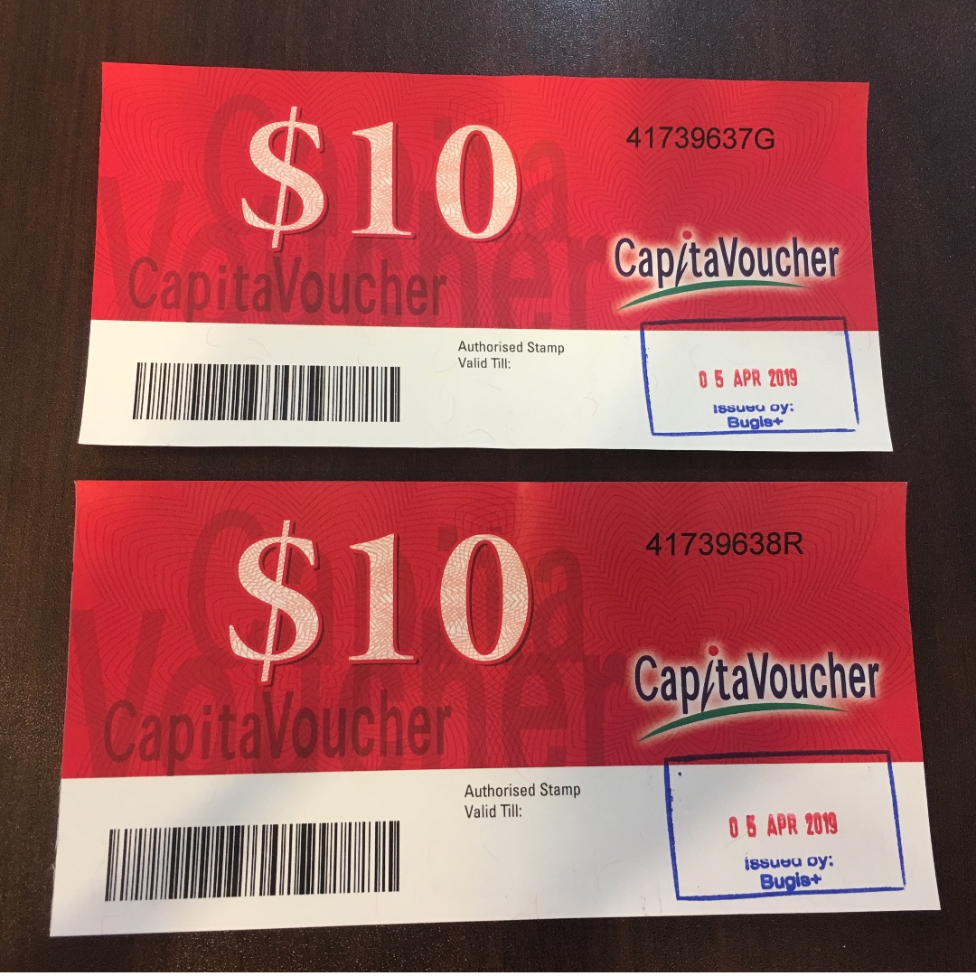 Capitaland Vouchers, Entertainment, Gift Cards & Vouchers on Carousell