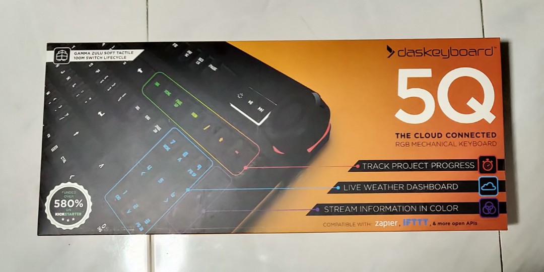 Das Keyboard 5Q Cloud-Connected RGB Mechanical Keyboard, Computers & Tech, Parts & Accessories ...