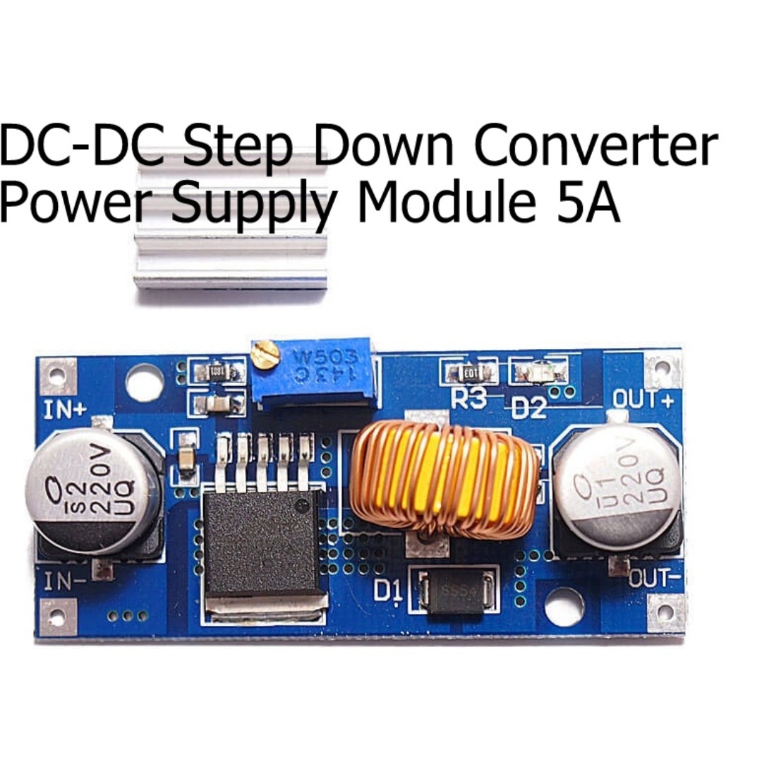 DC-DC Step Down Converter Power Supply Module 5A, Computers & Tech ...