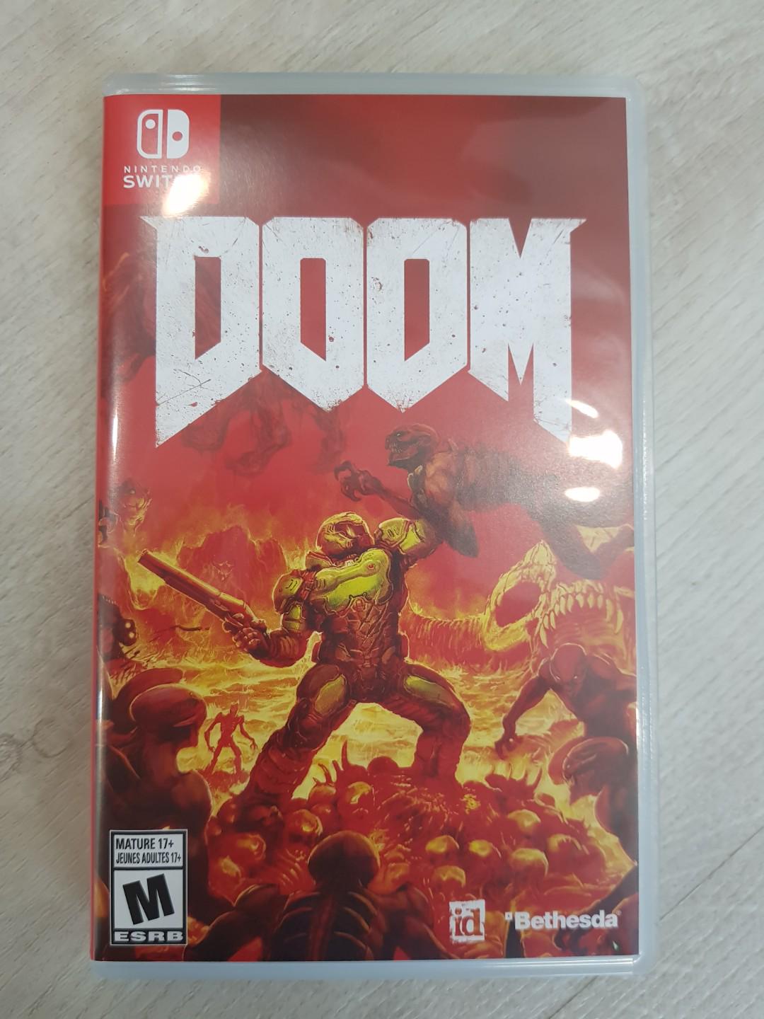 Doom Nintendo Switch, Video Gaming, Video Games, Nintendo on Carousell