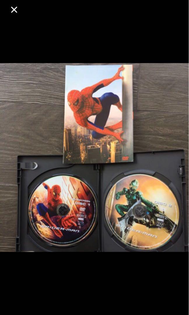DVD - Spider-man Trilogy (DVD -Code 1), Hobbies & Toys, Music & Media ...