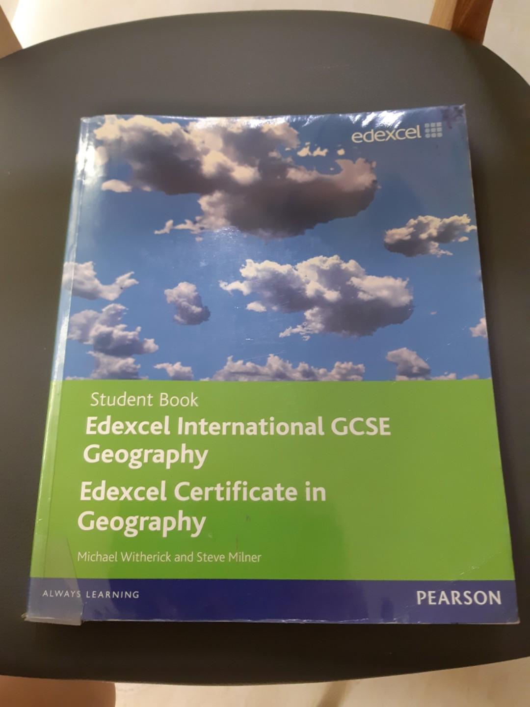 Edexcel IGCSE Geography, 興趣及遊戲, 書本 & 文具, 教科書 - Carousell