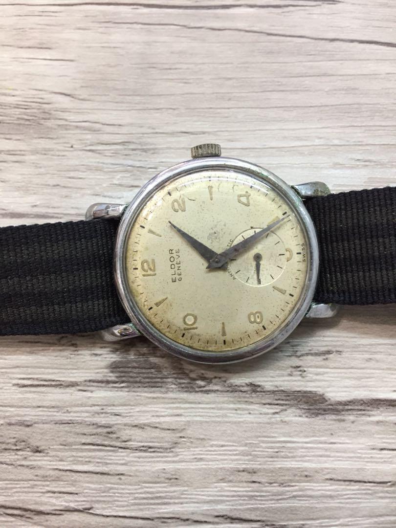 Eldor Geneve Winding Sub-second hand, Luxury, Watches on Carousell