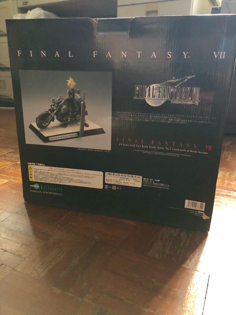 Final fantasy Vii 1/8 scale cold cast resin statue series 2 cloud ...