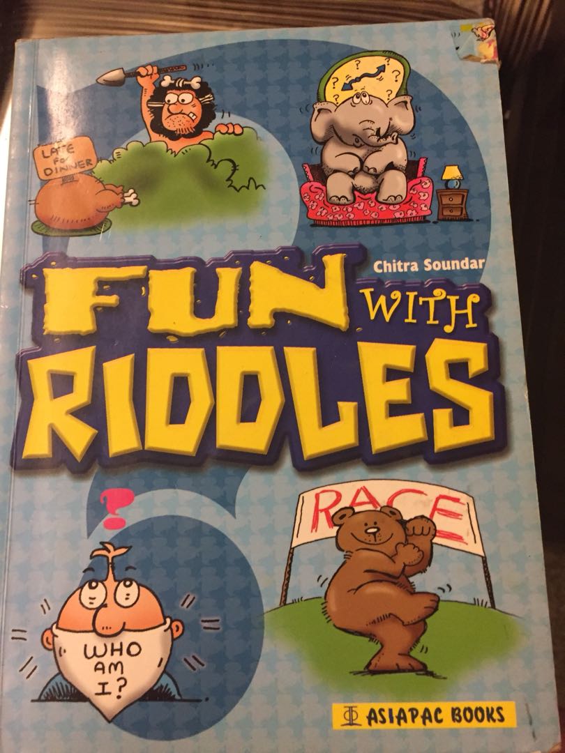 Fun with riddles!, Hobbies & Toys, Books & Magazines, Children's Books ...