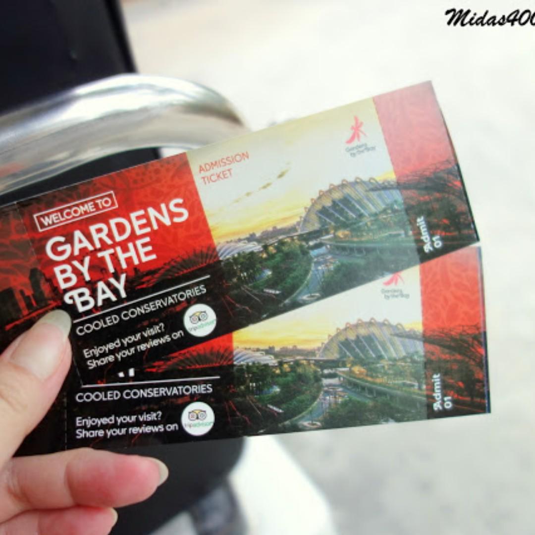 Gardens by the Bay + Cloud Forest Tickets, Tickets & Vouchers, Local ...