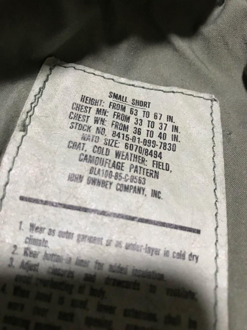 Genuine US Army issued jacket with insulation, Men's Fashion, Coats ...