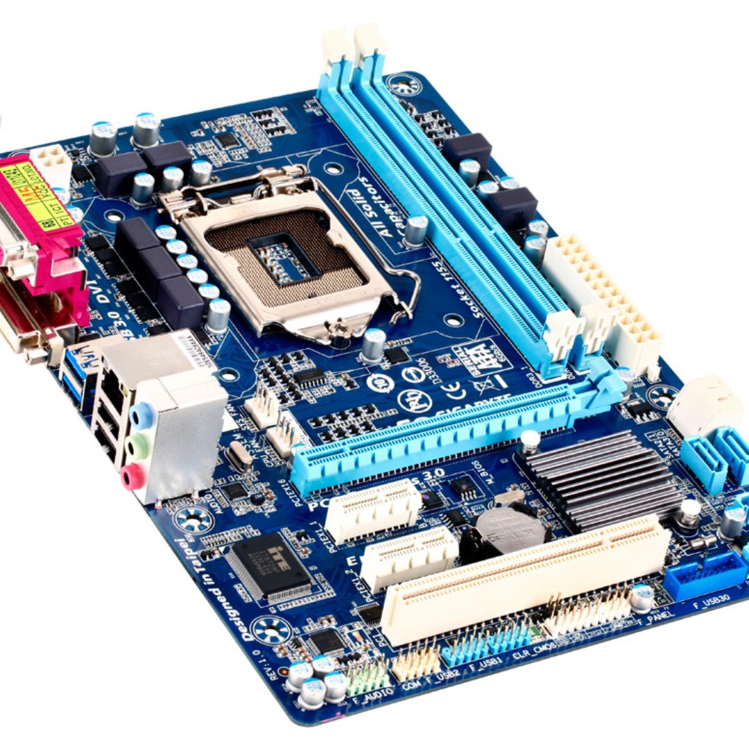 Gigabyte GA-B75M-D3V Motherboard, Computers & Tech, Parts & Accessories, Networking on Carousell