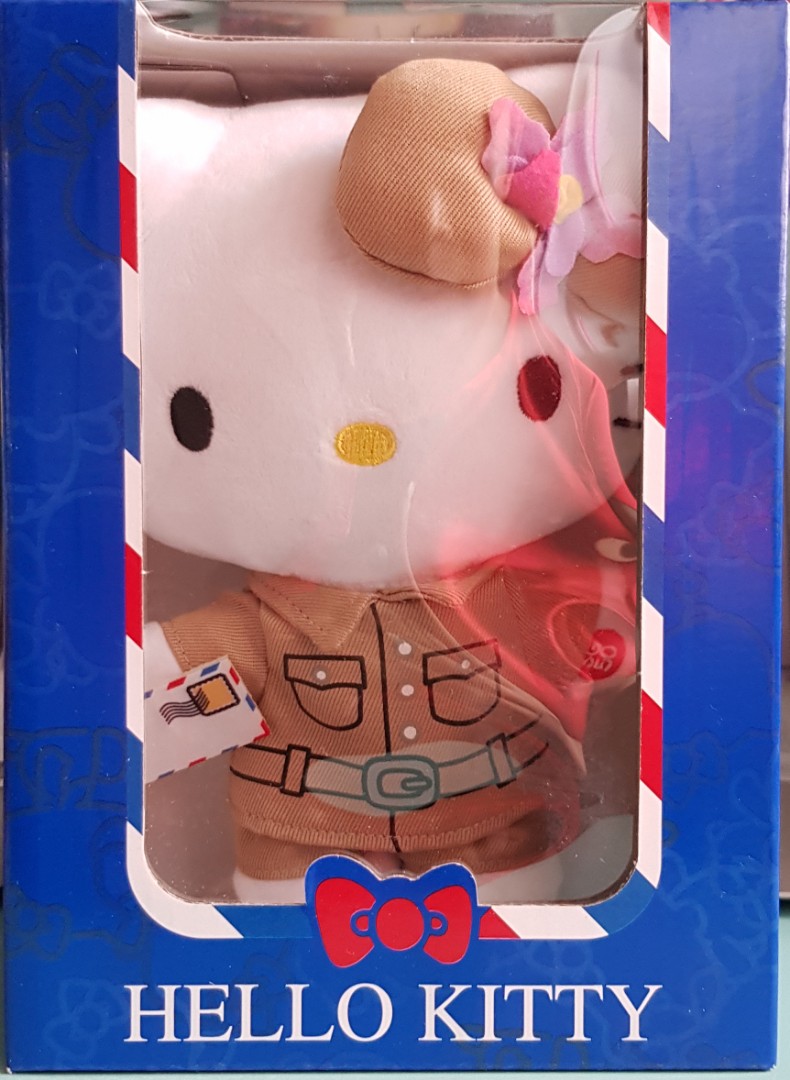 Hello Kitty Colonial Postman Uniform Plush Toy, Hobbies & Toys, Toys ...